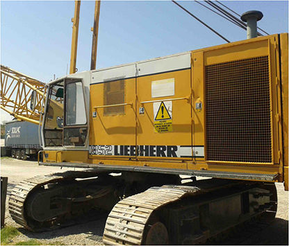 Liebherr HS852HD kran guseničar