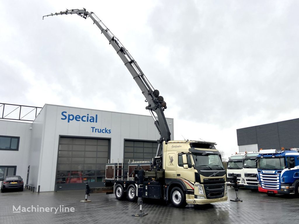 Volvo FM 460 6x2 / Euro 6 / Fassi F660XP.27 + Flyjib pokretna dizalica