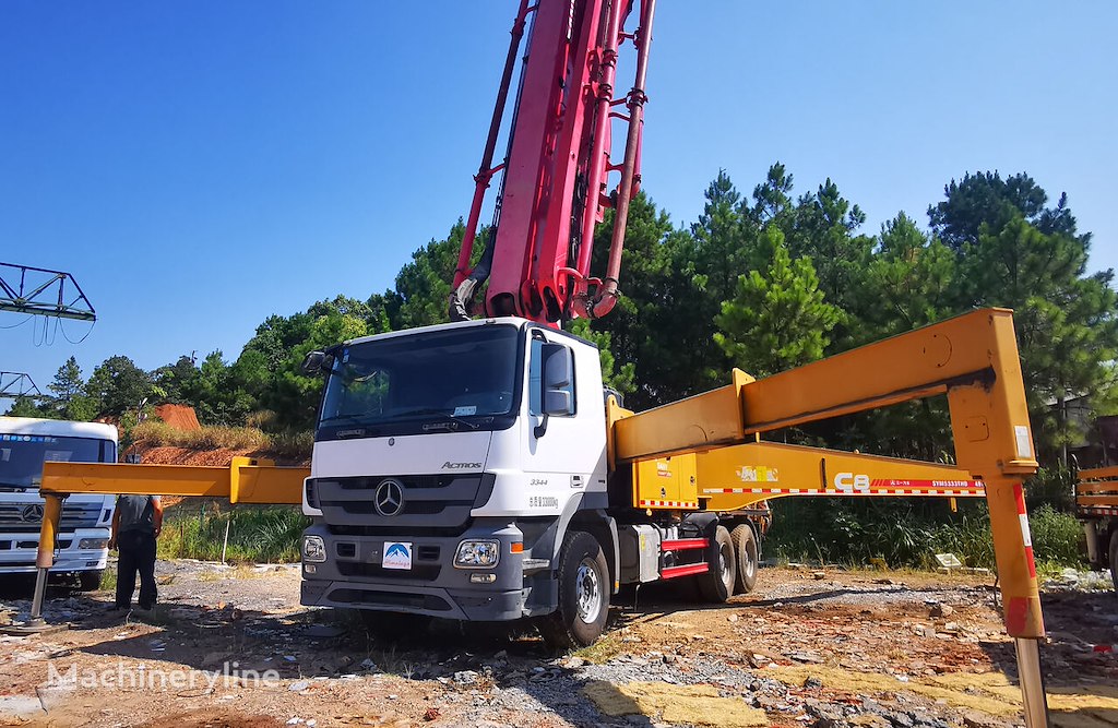 Sany C8-X-5RZ 49m X-6RZ Euro 5 na šasiji Mercedes-Benz Actros 3341E5 pumpa za beton