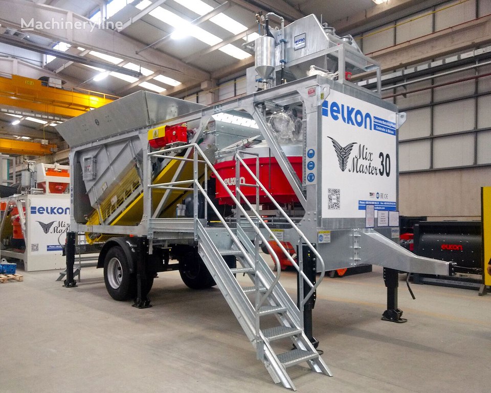 Nova Elkon Mix Master-30 Mobile Concrete Batching Plant fabrika betona