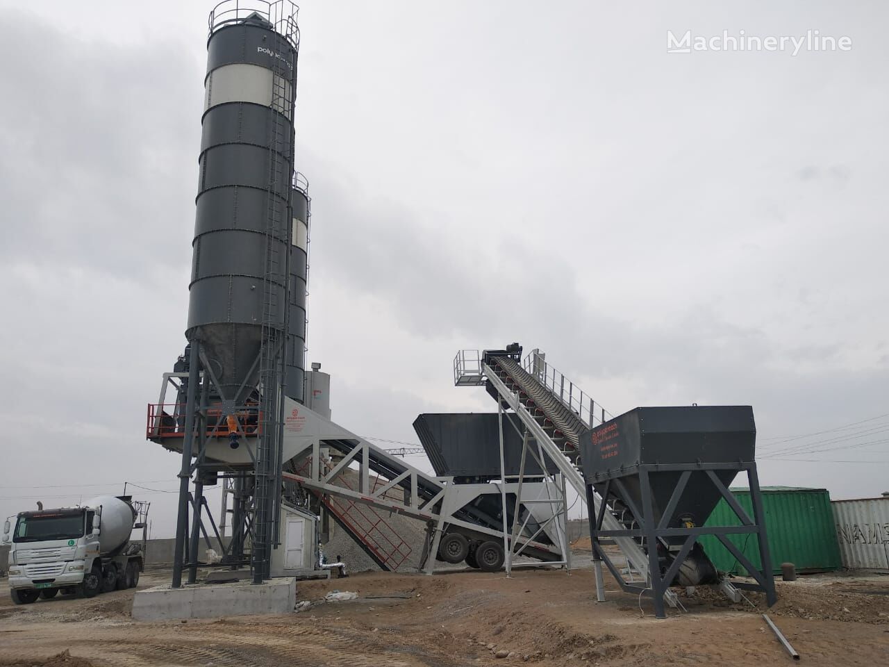 Nova Polygonmach PMC-60 m3 concrete batching plant fabrika betona