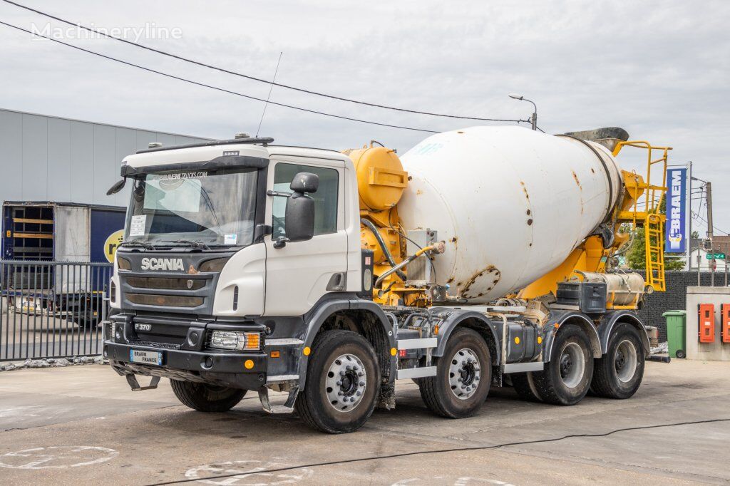 Scania P370+E6+MIXER 9M³ kamion s mešalicom za beton