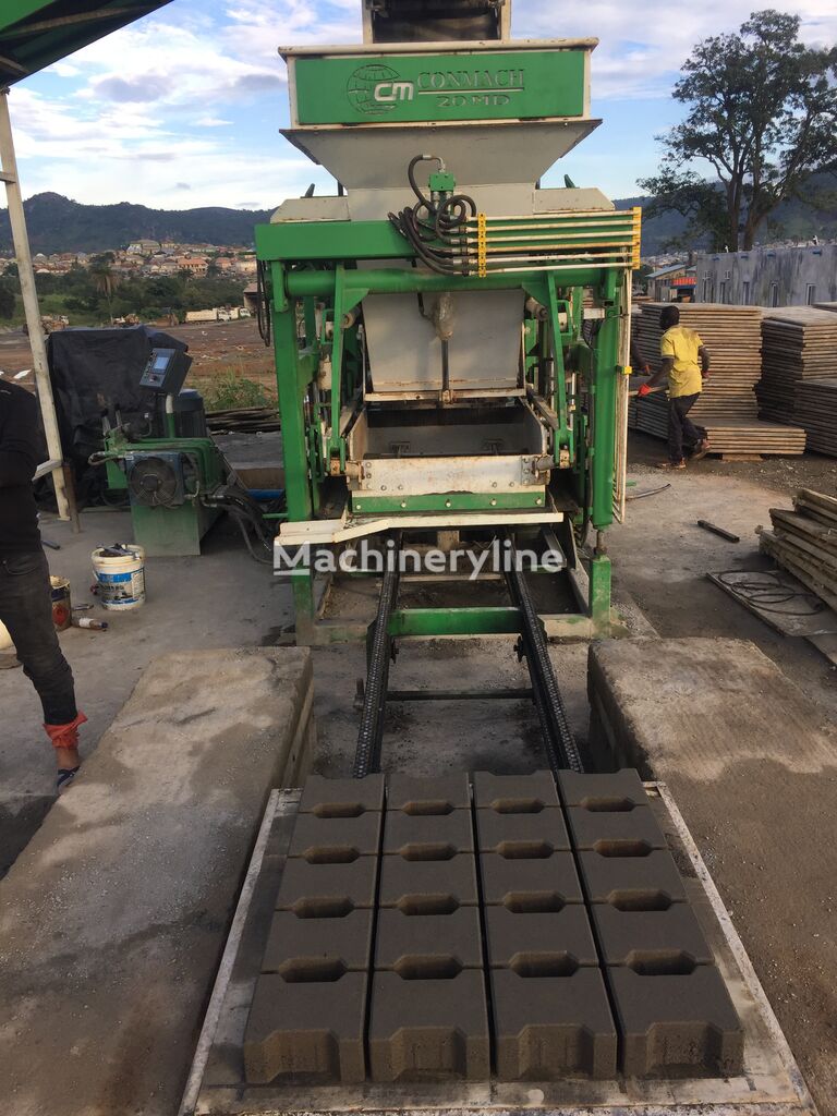 Nova Conmach BlockKing-20MD Concrete Paving Machine - 500 m2/shift oprema za proizvodnju betonskih blokova