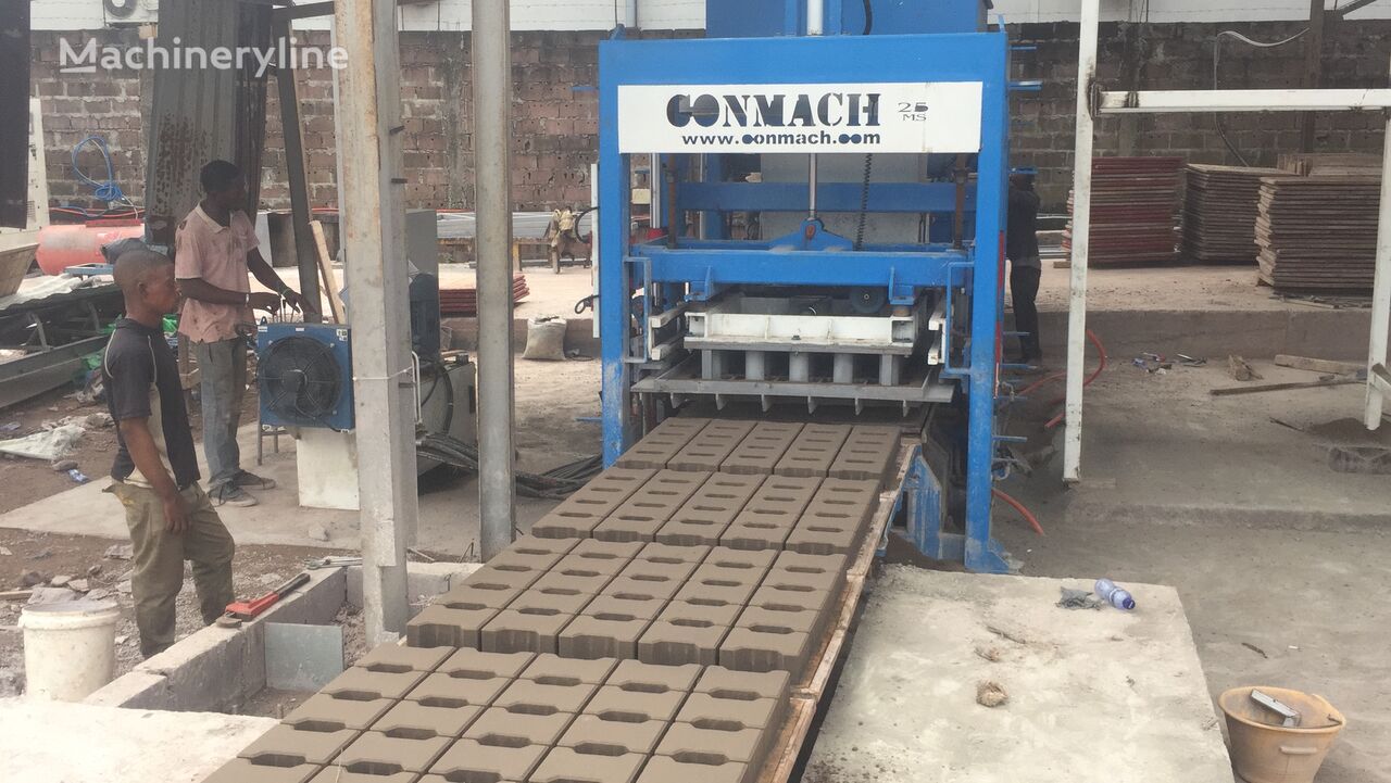 Nova Conmach BlockKing-25FSS Concrete Block Making Machine-10.000 units/shift oprema za proizvodnju betonskih blokova