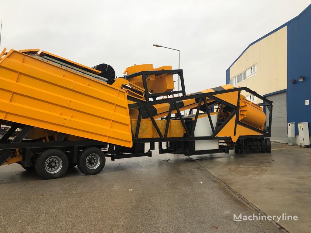 Nova Conmach MobKing-120 Mobile Concrete Batching Plant - 120 m3/h fabrika betona