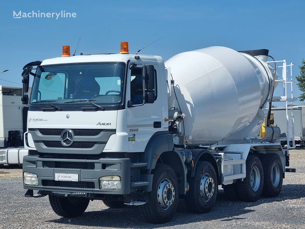 Liebherr na šasiji Mercedes-Benz AXOR kamion s mešalicom za beton