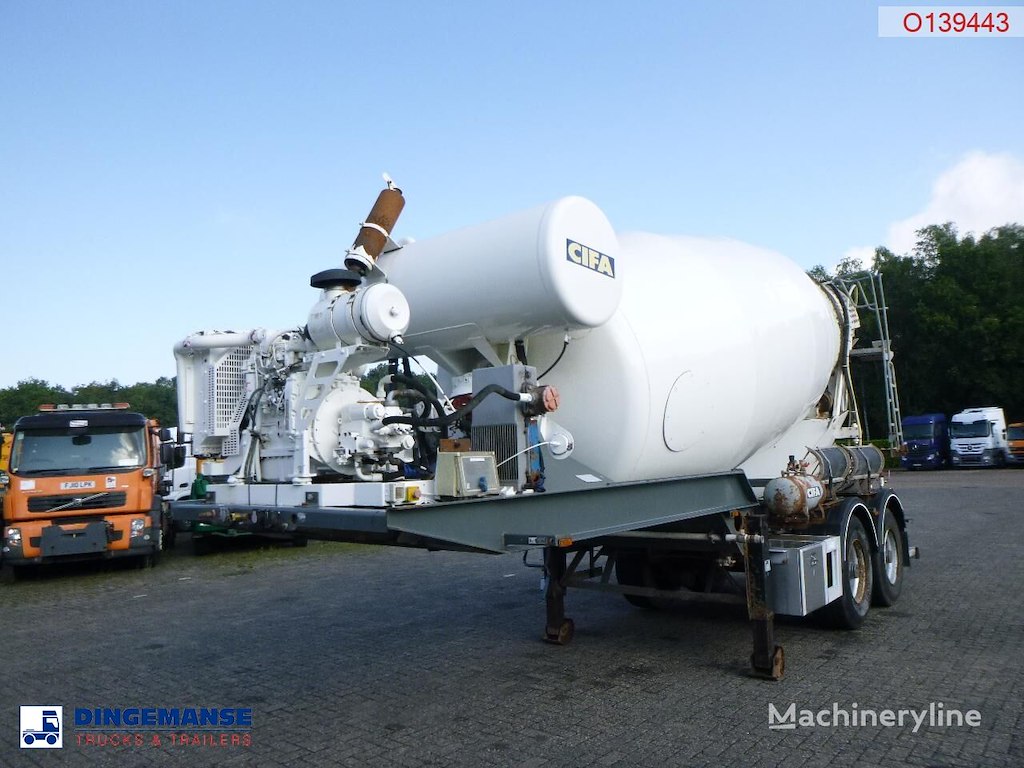 Mol Cifa mixer trailer 12 m3 kamion s mešalicom za beton