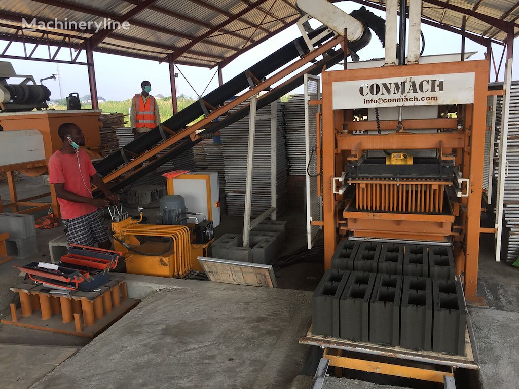 Nova Conmach BlockKing-12MS Concrete Block Making Machine - 4.000 units/shift oprema za proizvodnju betonskih blokova