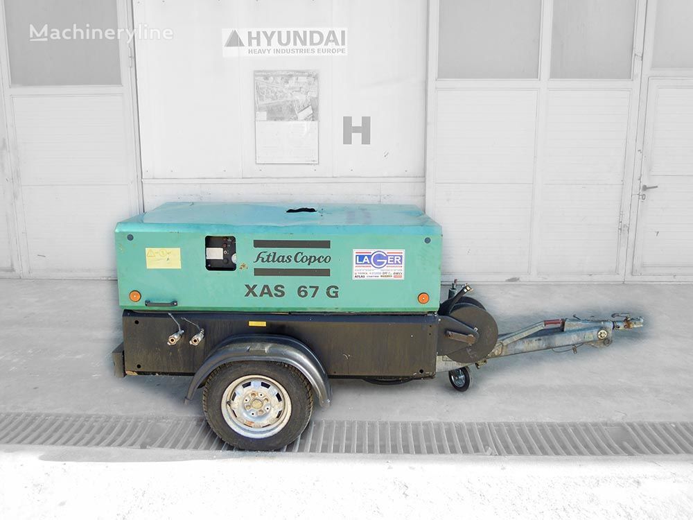 Atlas Copco XAS 67G mobilni kompresor