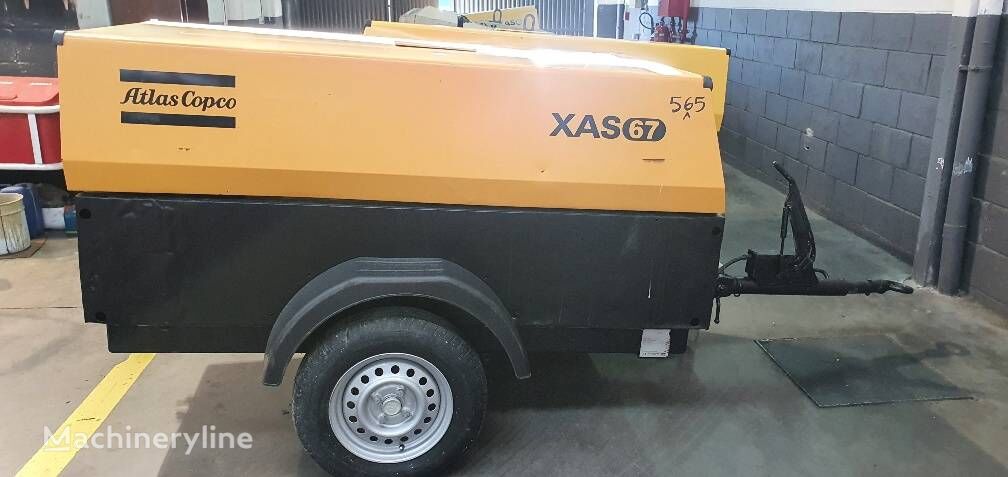 Atlas Copco XAS 67 DD mobilni kompresor