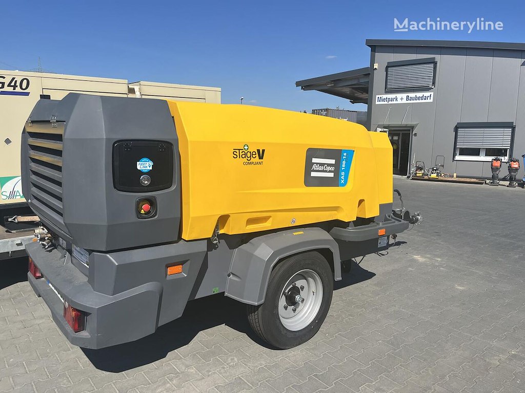 Atlas Copco XAS 188-14 Pace mobilni kompresor