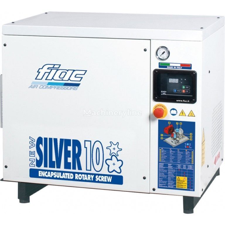 Novi Fiac New Silver 10 Silent 7.5 kW 860 L / min 10 bar Elektrische Schro stacionarni kompresor