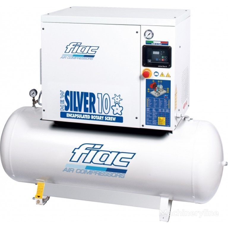 Novi Fiac New Silver 10 / 300 Silent 7.5 kW 860 L / min 10 bar Elektrische stacionarni kompresor