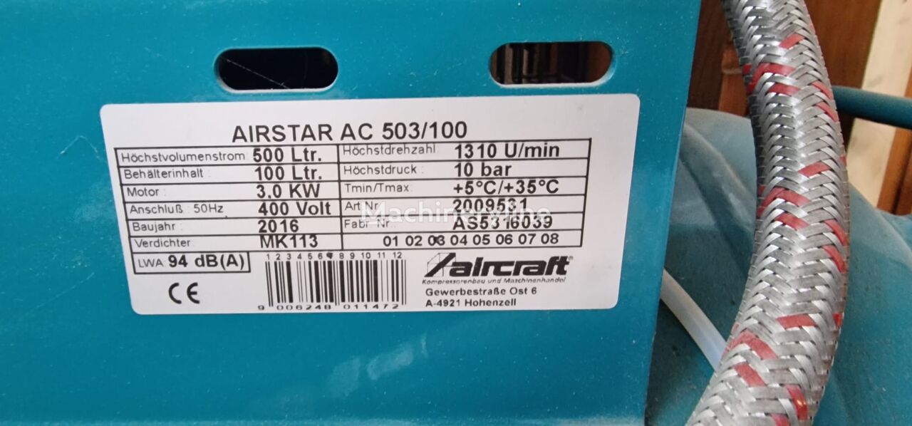 Airstar AC 503/100 prenosivi kompresor
