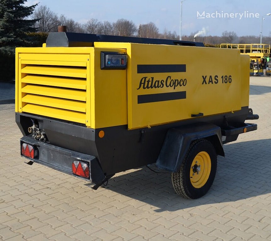 Atlas Copco XAS186 mobilni kompresor