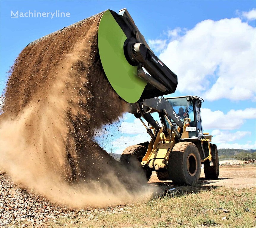 Nova AME Wheel Loader Flip Screening Bucket kašika drobilica