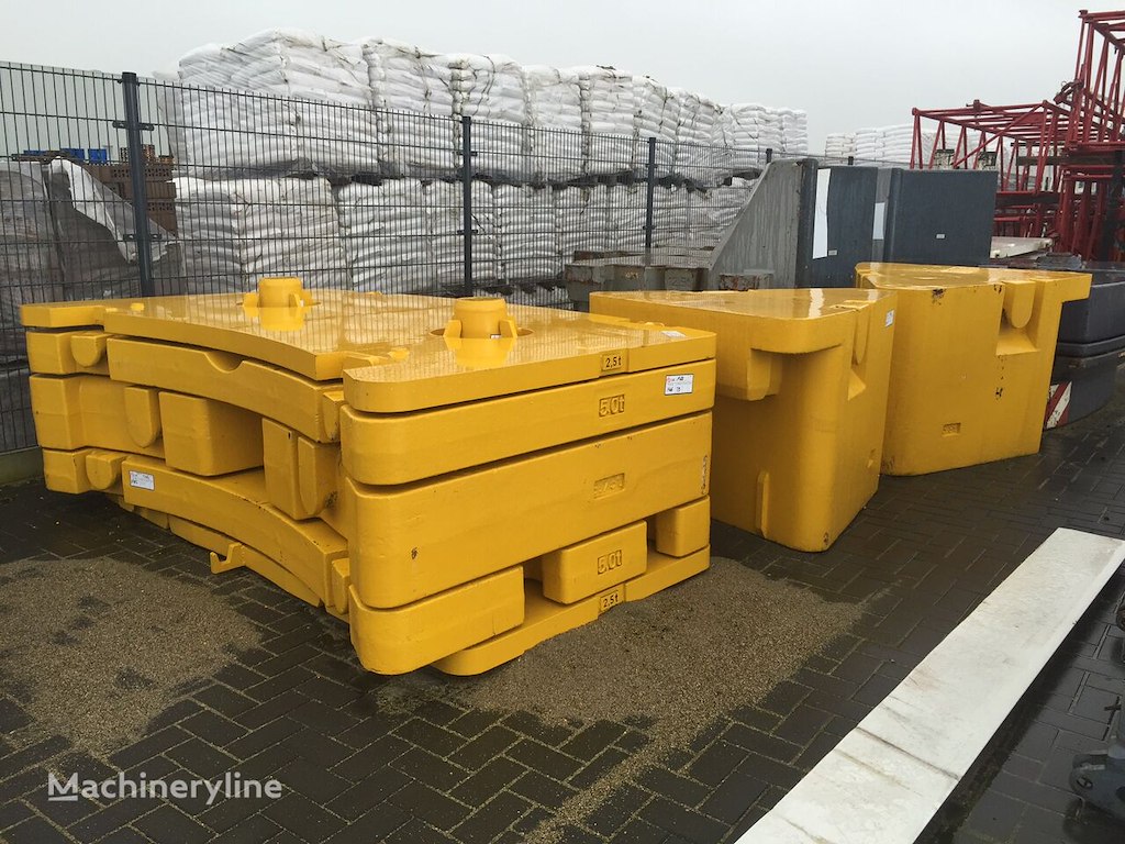 Grove GMK5130 Ballast protivteža pokretne dizalice