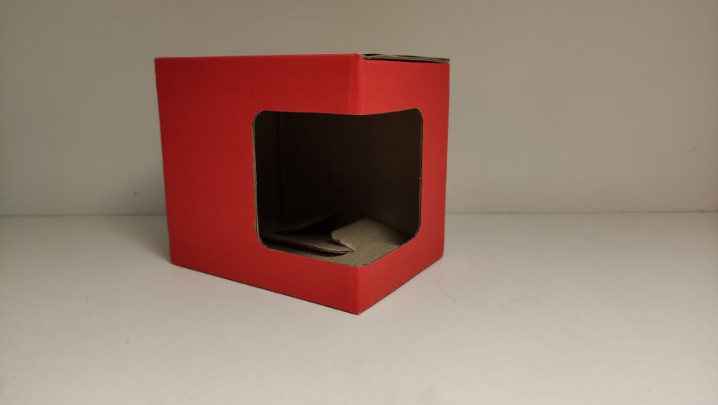 Kutija za šolju crvena
