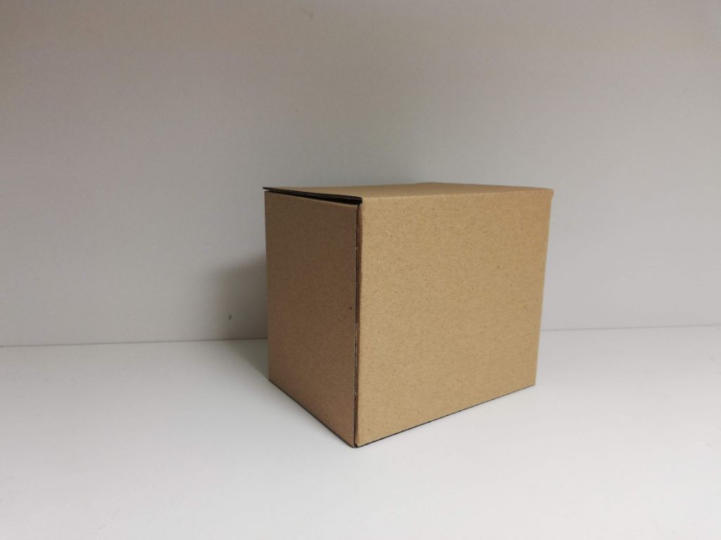 Samosklopiva poklon kutija za šolju natural bez prozora