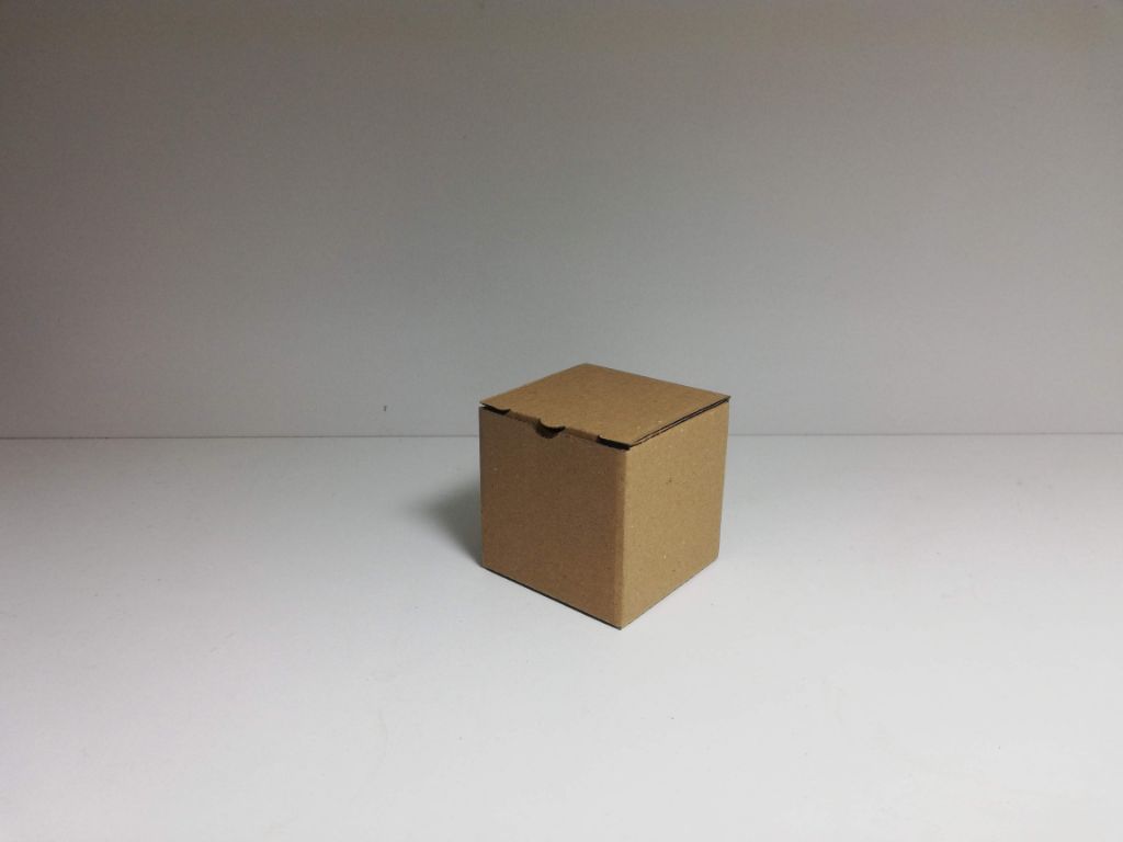 Samosklopiva kutija 6x6x6cm natural