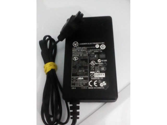 AC-DC Adapter 12V 1.25A LEI model:NU20-5120125-13 8-pin