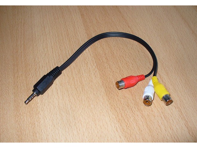 Video-audio adapter sa tri kanala