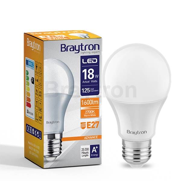 BA13-01820 BRY LED SIJALICA 18W E27 A80 3000K