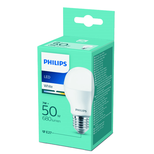 PS674 LED 7W(50W) E27 A55 WH 3000K ND 680LM
