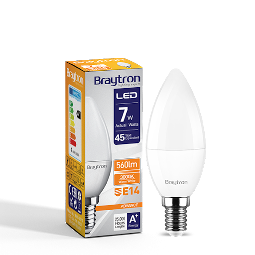 BA09-00710 LED SIJALICA 7W-E14-C37-PL 3000K