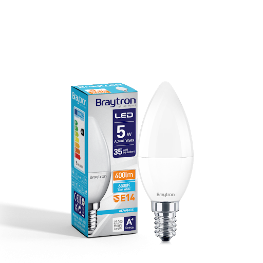 BA09-00513 LED SIJALICA 5W-E14-C37-PL 6400K