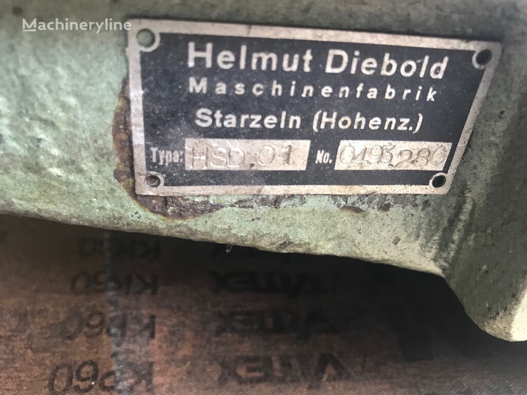 Helmut Diebold HSD01 mašina za brušenje drveta