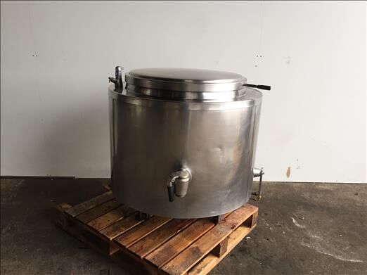 NNP Stainless jacketed vessel mikser za testo