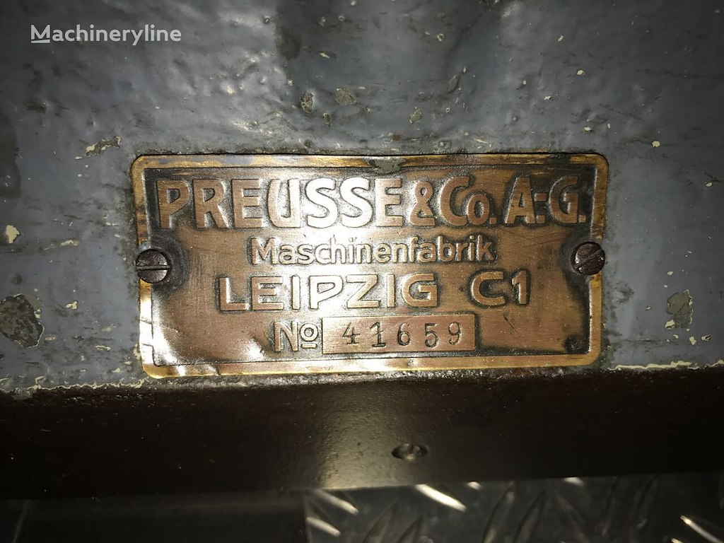 Preusse & Co Creasing Machine mašina za rezanje papira