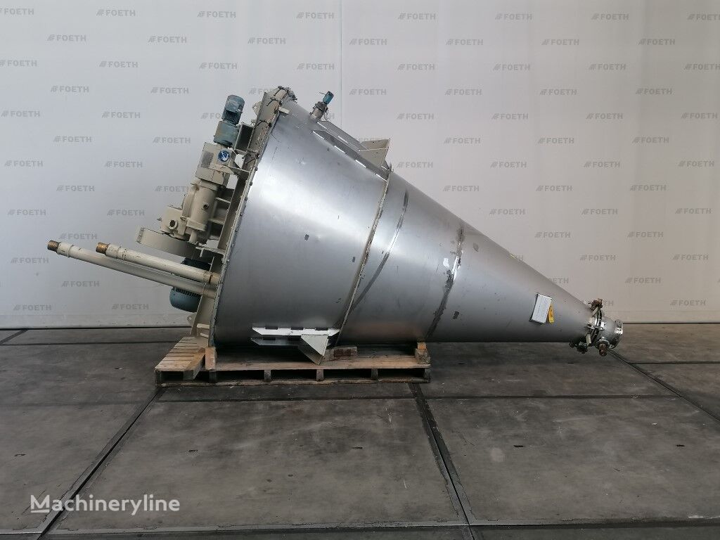 Hosokawa Nauta DBXE-1800 R/S - Conical mixer oprema za miješanje