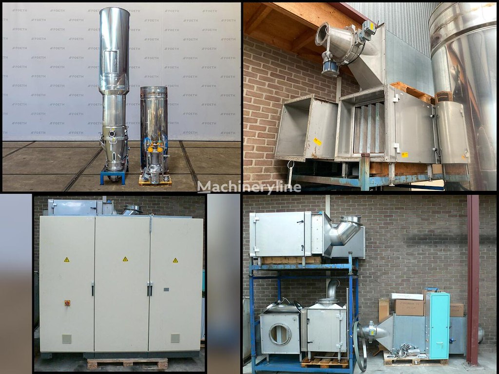 Aeromatic S-4 - Fluid bed dryer batch oprema za sušenje