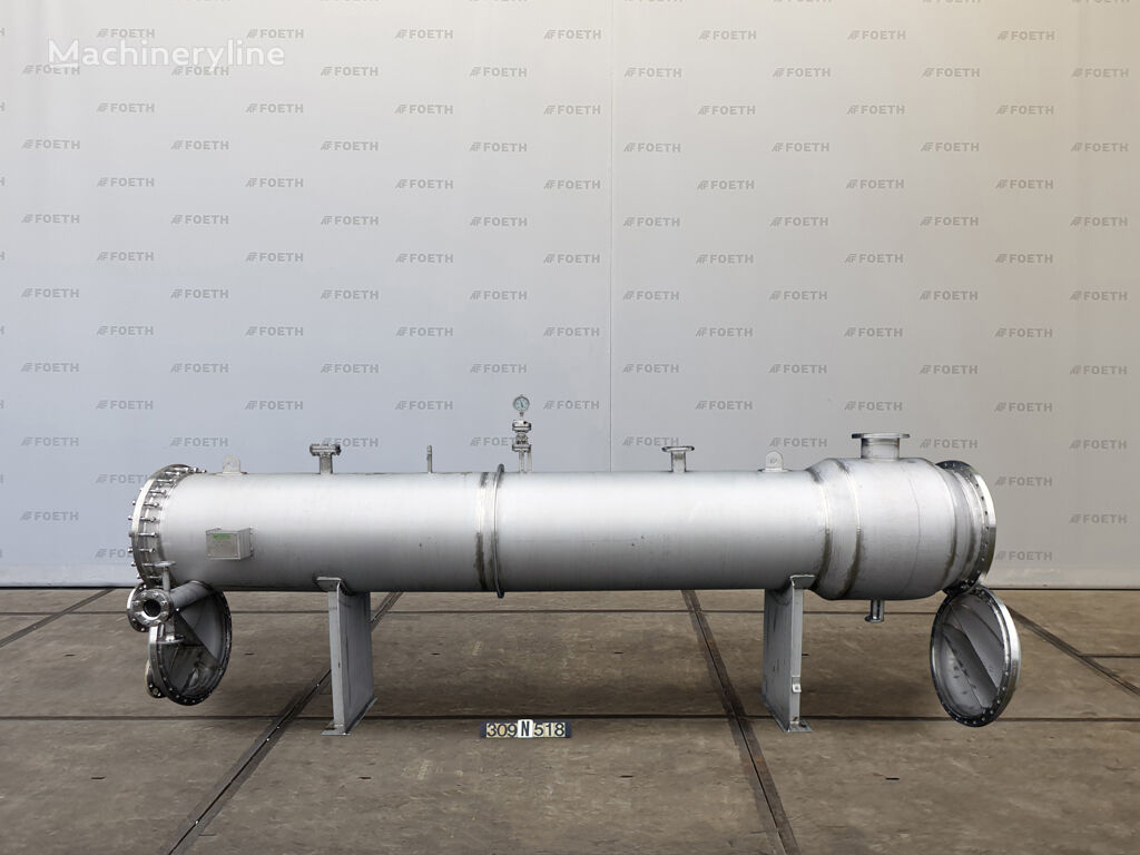 Ebner Anlagen und Aparate Germany DUPLEX - Shell and tube heat e izmjenjivač topline s školjkom i cijevi