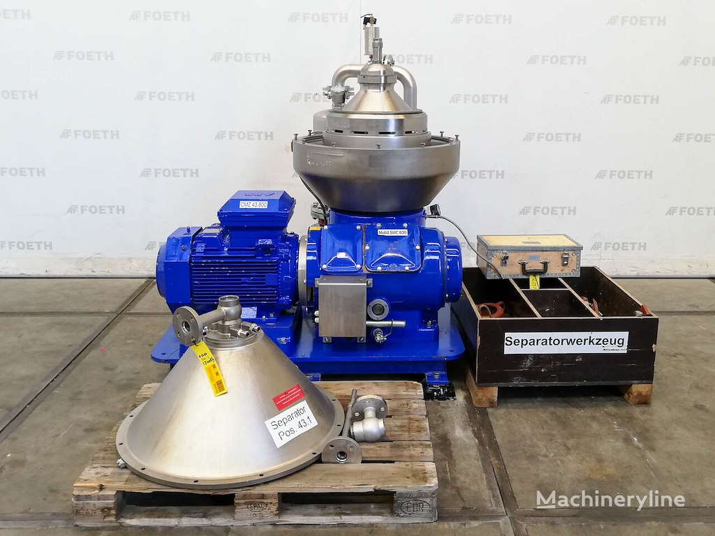 Alfa CHPX 510TGD-15CGRX separator