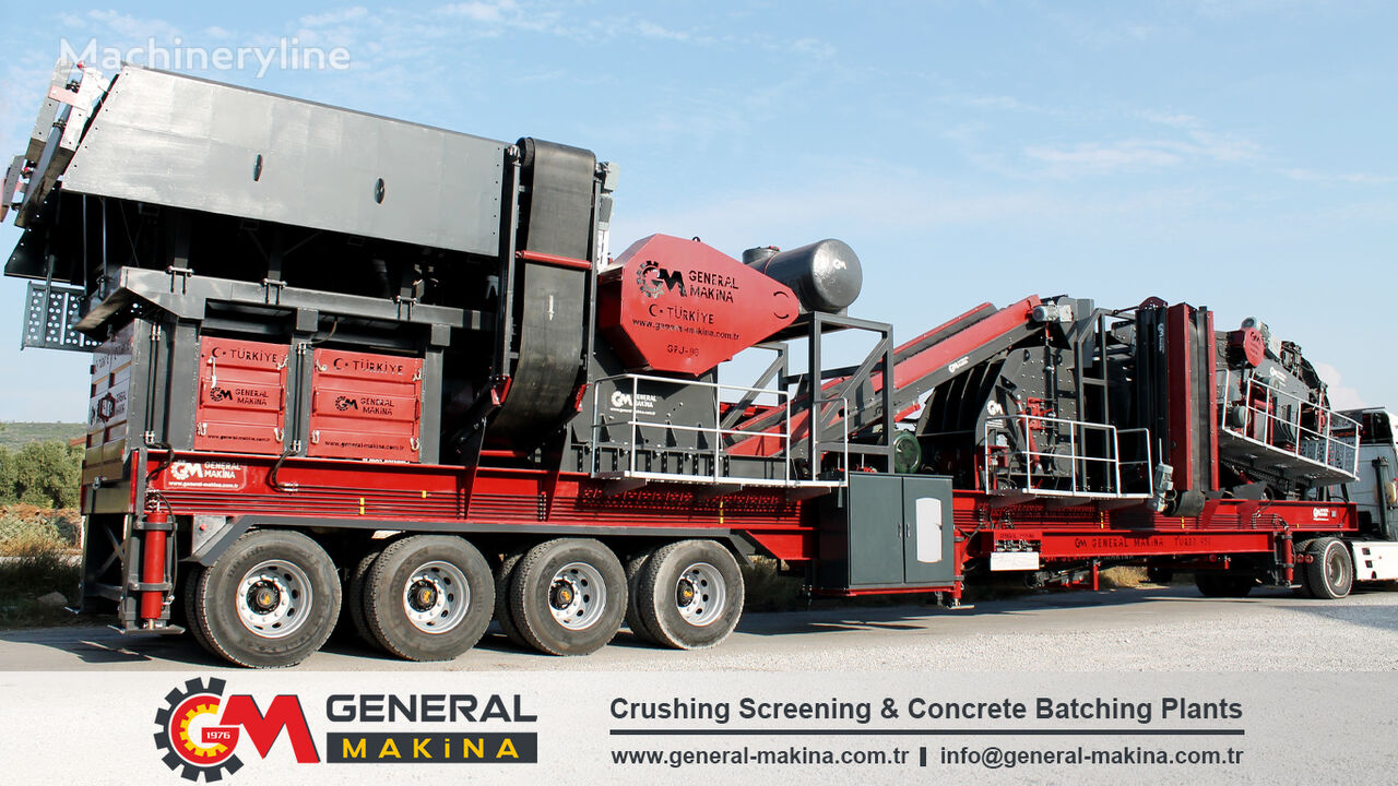 Novo General Makina GNR950 Portable Crushing and Screening Plant mobilna postrojenje za drobljenje