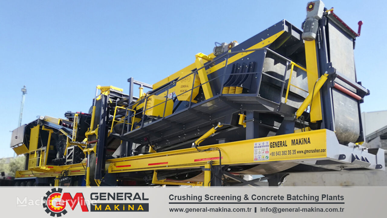 Novo General Makina GNR02 Mobile Stone Crushing mobilna postrojenje za drobljenje