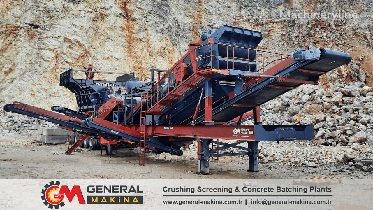 Novo General Makina GNR02 Mobile Stone Crushing mobilna postrojenje za drobljenje