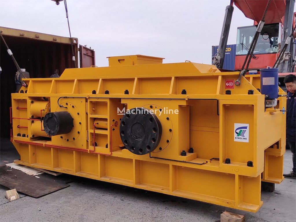 Nova Kinglink KL2PGS1500 hydraulic roller crusher for sand making mašina za pravljenje peska