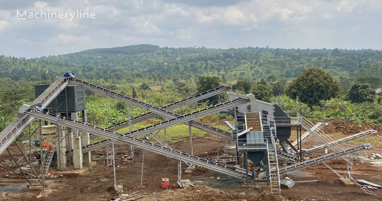 Novo Polygonmach 350 tons per hour stationary crushing, screening, plant postrojenje za drobljenje