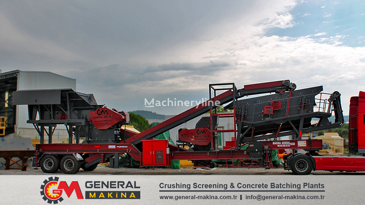 Novo General Makina 640 Mobile Crushing and Screening Plant mobilna postrojenje za drobljenje