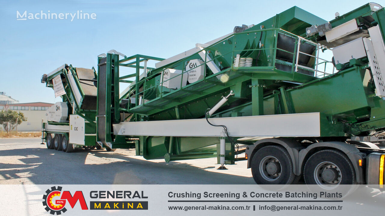 Novo General Makina MC110 Jaw Crusher mobilna postrojenje za drobljenje