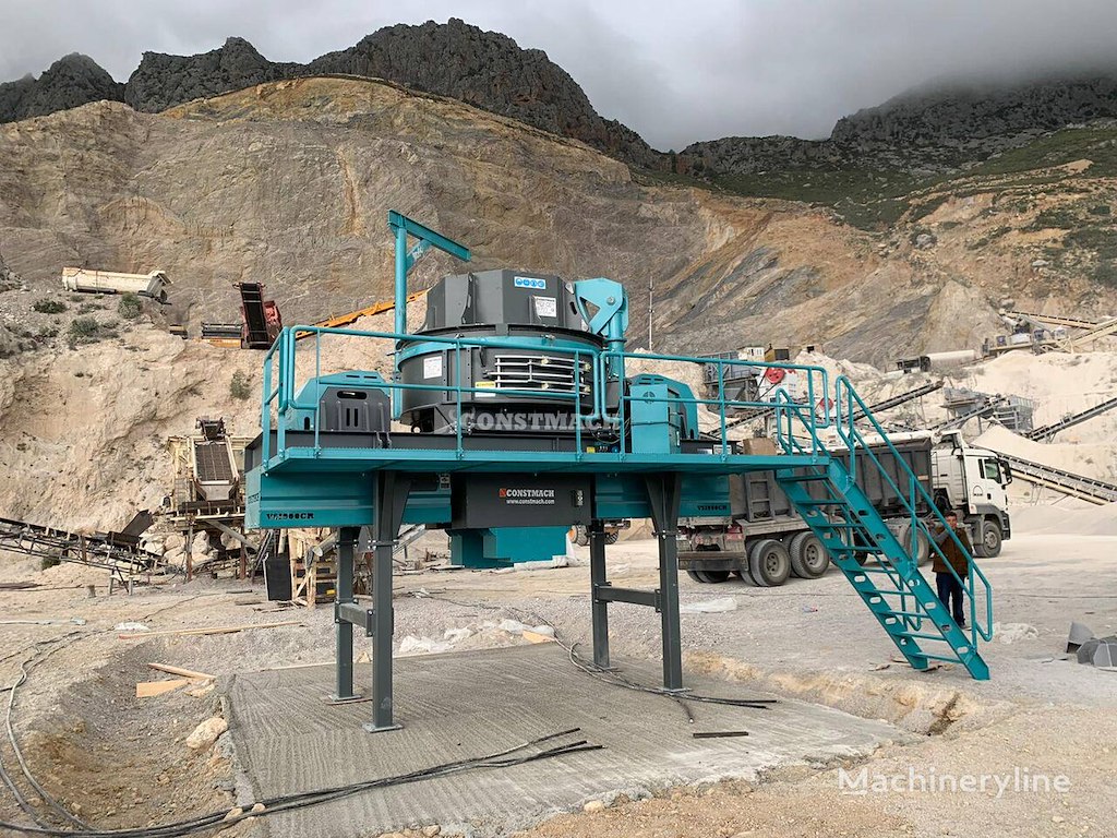 Nova Constmach 200 TPH Mobile Sand Production Plant ( VSI Crusher Plant ) mašina za pravljenje peska