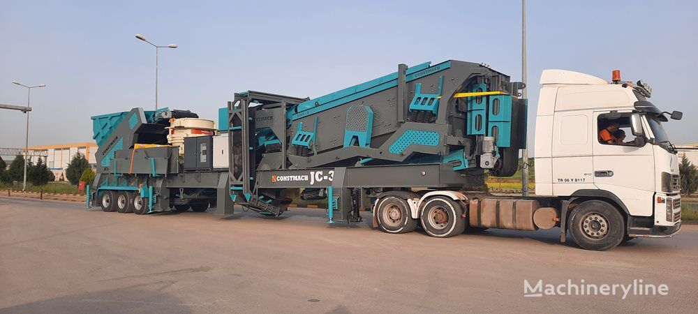 Novo Constmach 250-300 Ton Capacity Portable Jaw Crusher Plant mobilna postrojenje za drobljenje