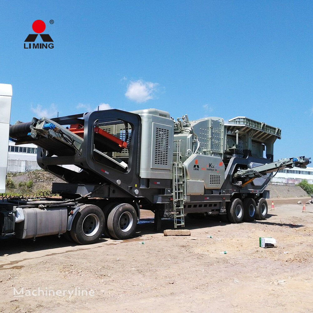 Novo Liming Mobile limestone crusher plant with impact crusher for sale mobilna postrojenje za drobljenje
