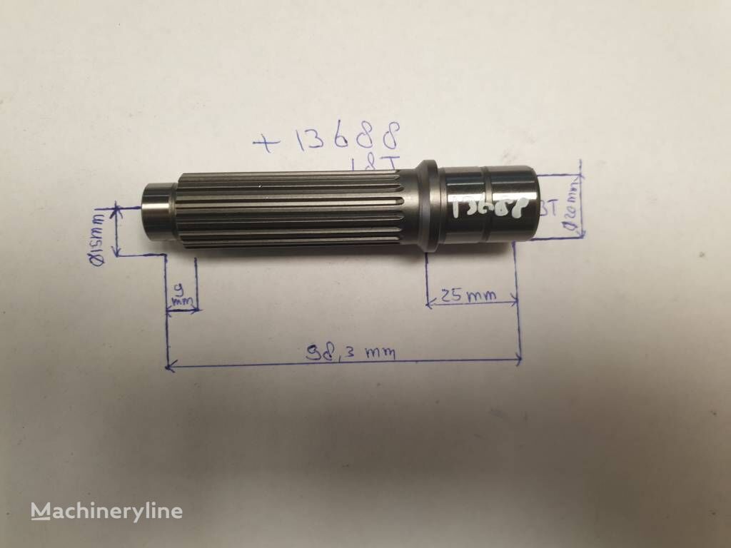 MOTORSHAFT 13T 18T L=98,3mm 19031-10202 drugi delovi motora za bagera