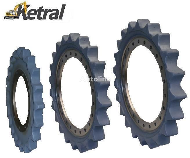 JCB Sprocket - Kettenrader LK105A okretni prsten za JCB 210 bagera