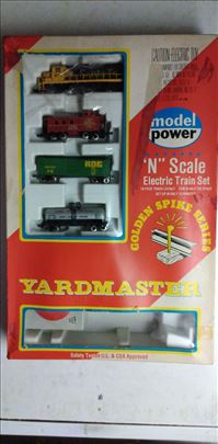 Yardmaster N scale electric train set-Elektricni v
